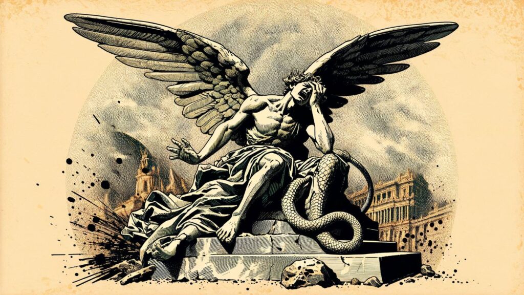 La enigmática Estatua del Ángel Caído en Madrid: entre arte, mito y ...