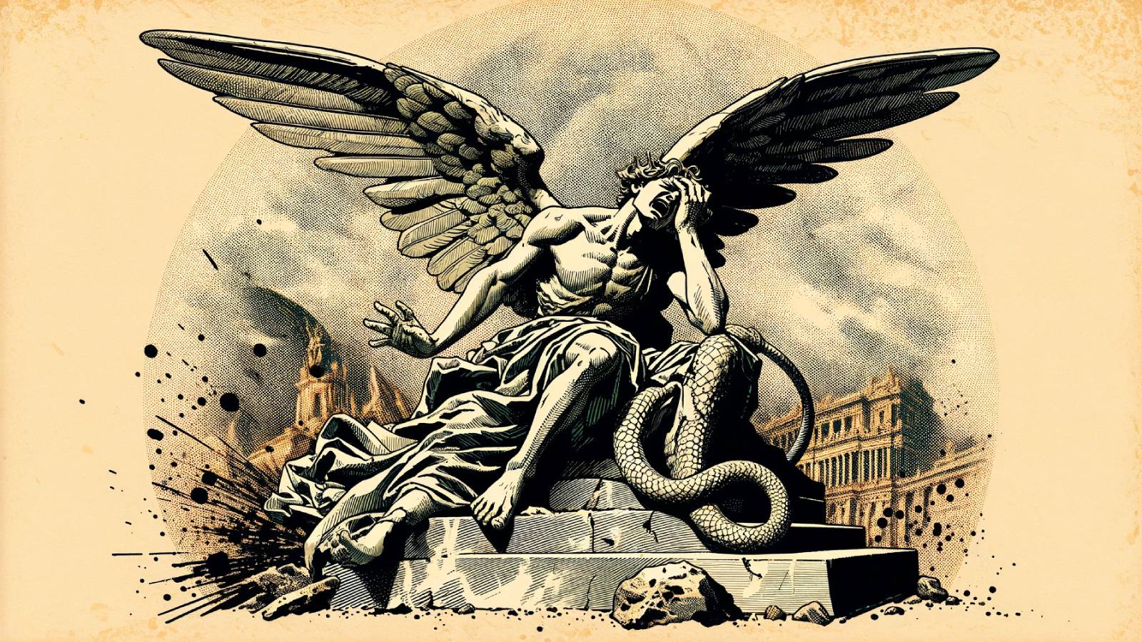 La enigmática Estatua del Ángel Caído en Madrid: entre arte, mito y misterio – Hoy Madrid